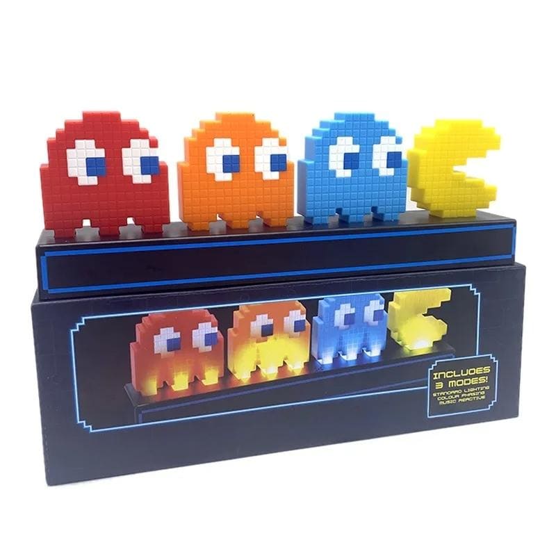 Luminária Pixel - Pac Man – Geek Massivo